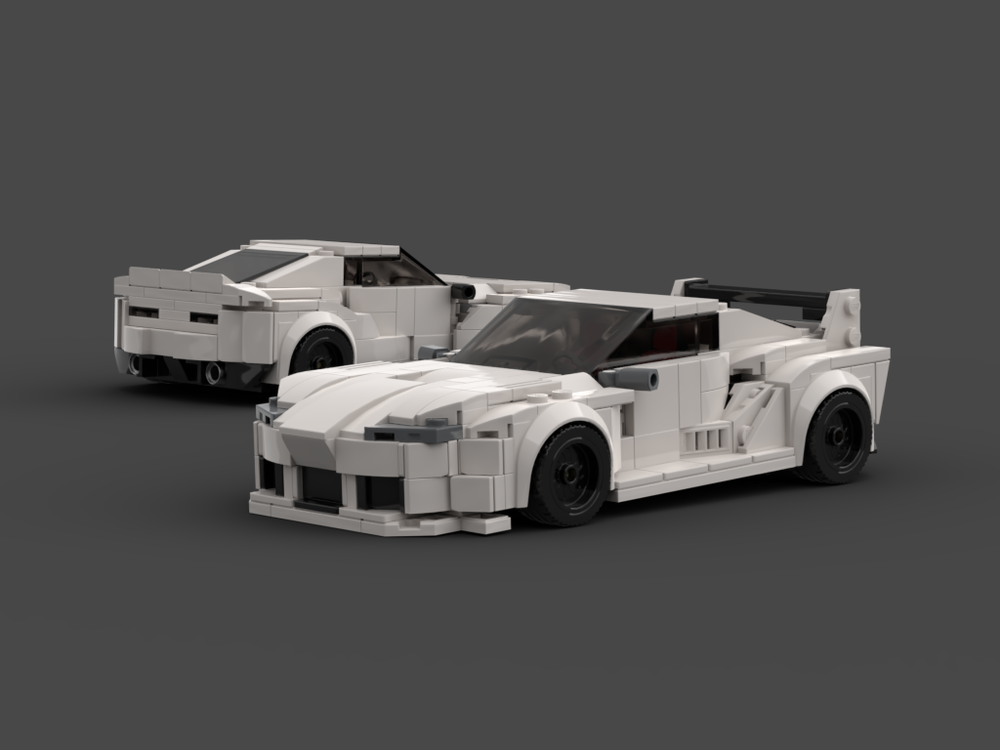 LEGO MOC Widebody Toyota Supra MK5 Combo Pack by Berqbuild ...
