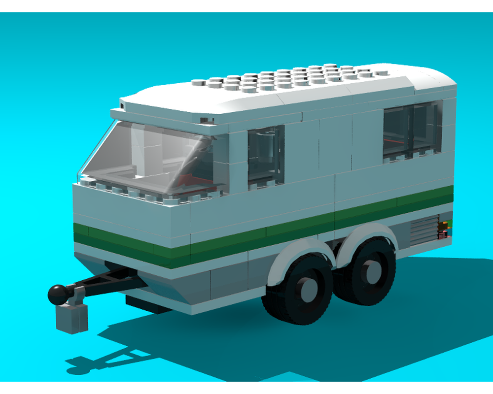 LEGO MOC Caravan Trailer by The Lego Master | Rebrickable - Build with LEGO
