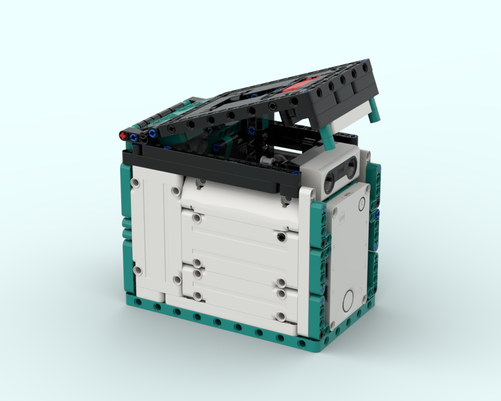 Lego Moc Useless Machine By Wlan Rebrickable Build With Lego