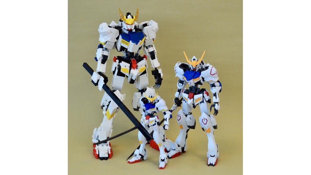 LEGO MOC Gundam Barbatos 4th form by Ransom_Fern | Rebrickable - Build ...