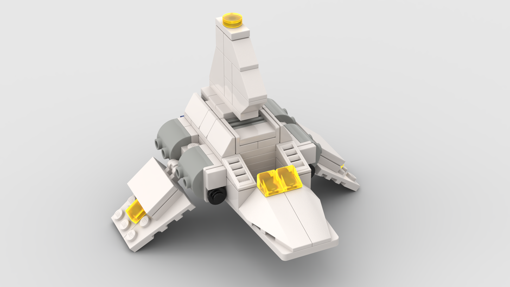 LEGO MOC Imperial Shuttle Microfighter by cburungiu | Rebrickable ...