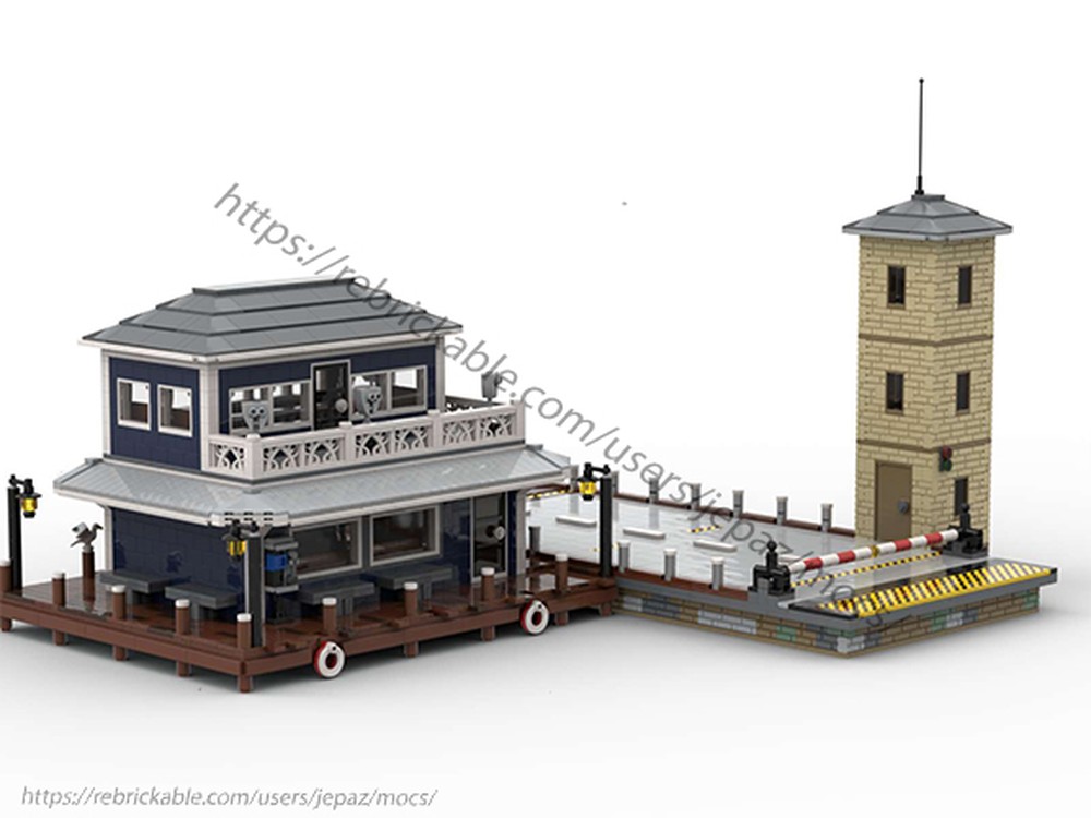 LEGO MOC Breakwater Ferries by jepaz | Rebrickable - Build with LEGO