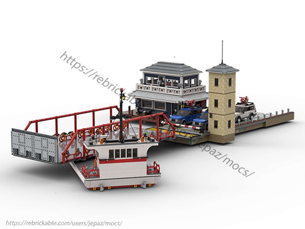 LEGO MOC Breakwater Ferries by jepaz | Rebrickable - Build with LEGO