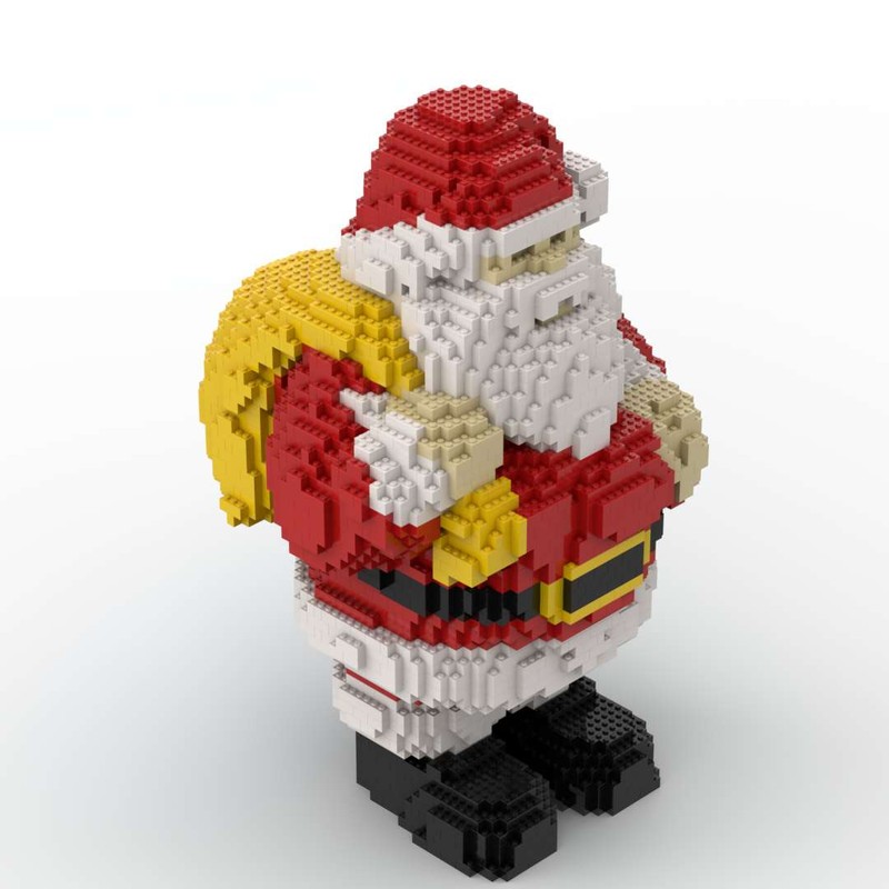 LEGO MOC Large Santa Claus by otterbournelego | Rebrickable - Build with LEGO