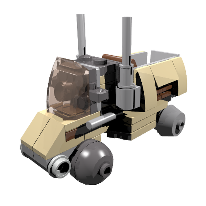 LEGO MOC 75129 Truck by Berth | Rebrickable - Build with LEGO