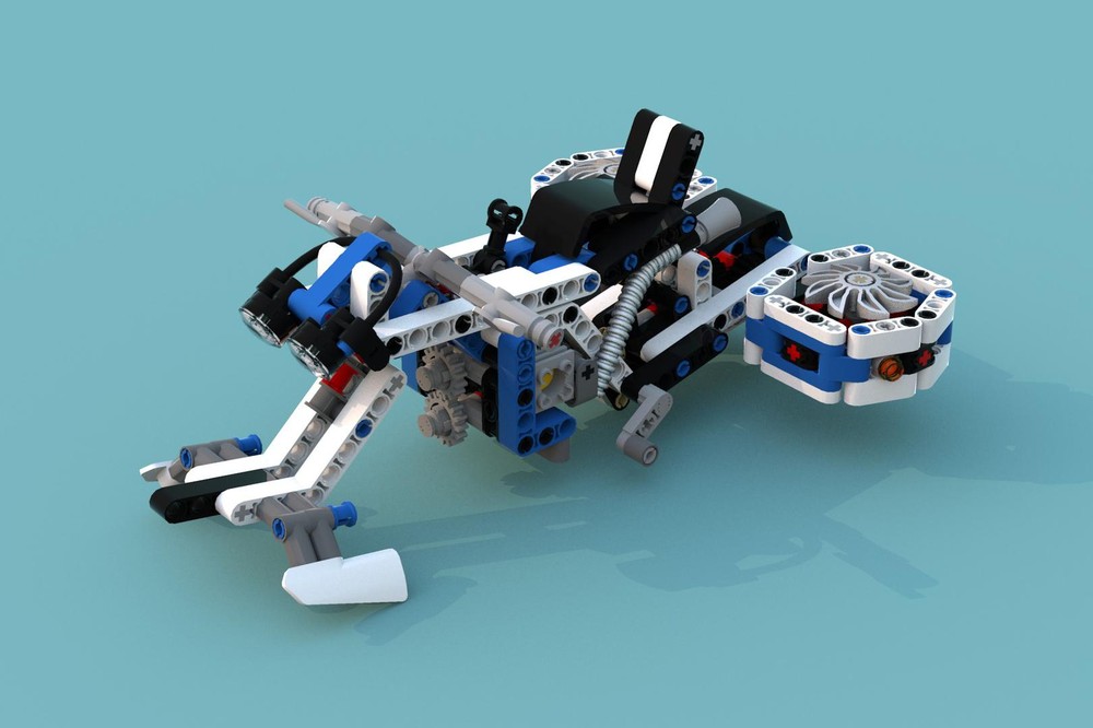 LEGO MOC Hoverbike by jorah | Rebrickable - Build with LEGO