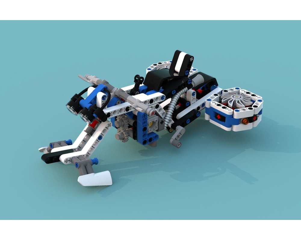 LEGO MOC Hoverbike by jorah | Rebrickable - Build with LEGO