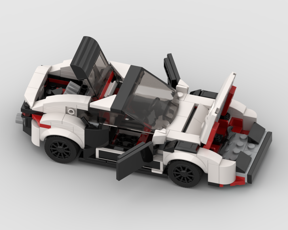 LEGO MOC Nissan GT-R 'Toyota Supra Mod v2' by Legonid | Rebrickable ...