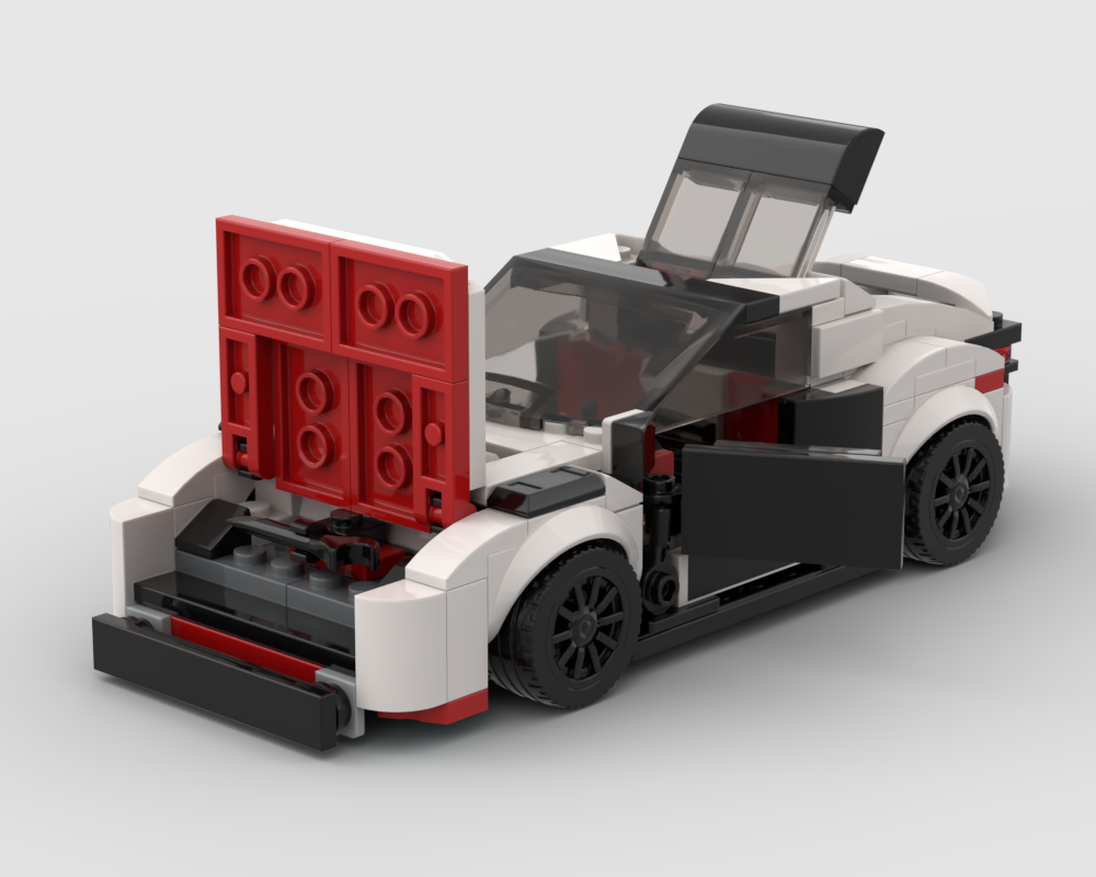 LEGO MOC Nissan GT-R 'Toyota Supra Mod v2' by Legonid | Rebrickable ...