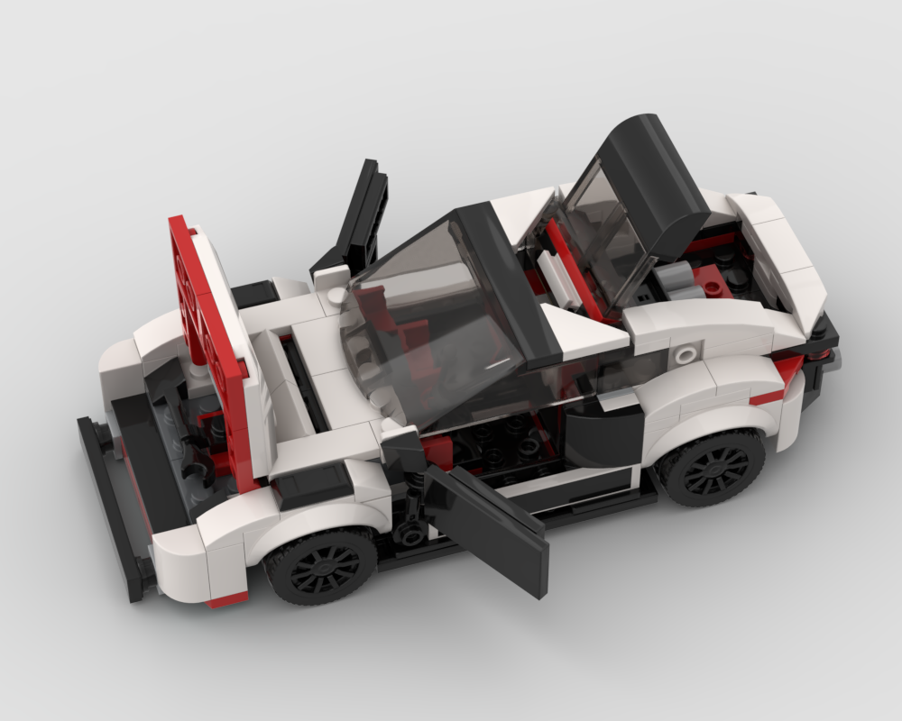 LEGO MOC Nissan GT-R 'Toyota Supra Mod v2' by Legonid | Rebrickable ...