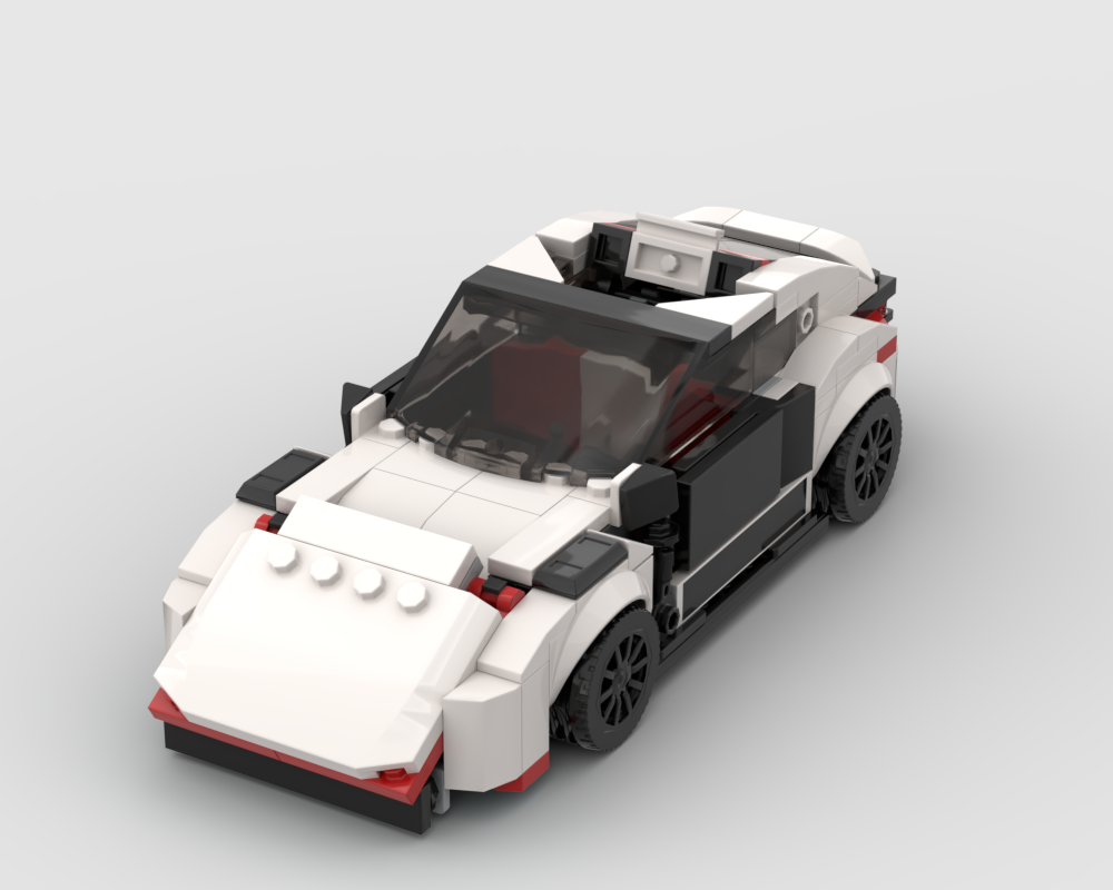 LEGO MOC Nissan GT-R 'Toyota Supra Mod v2' by Legonid | Rebrickable ...