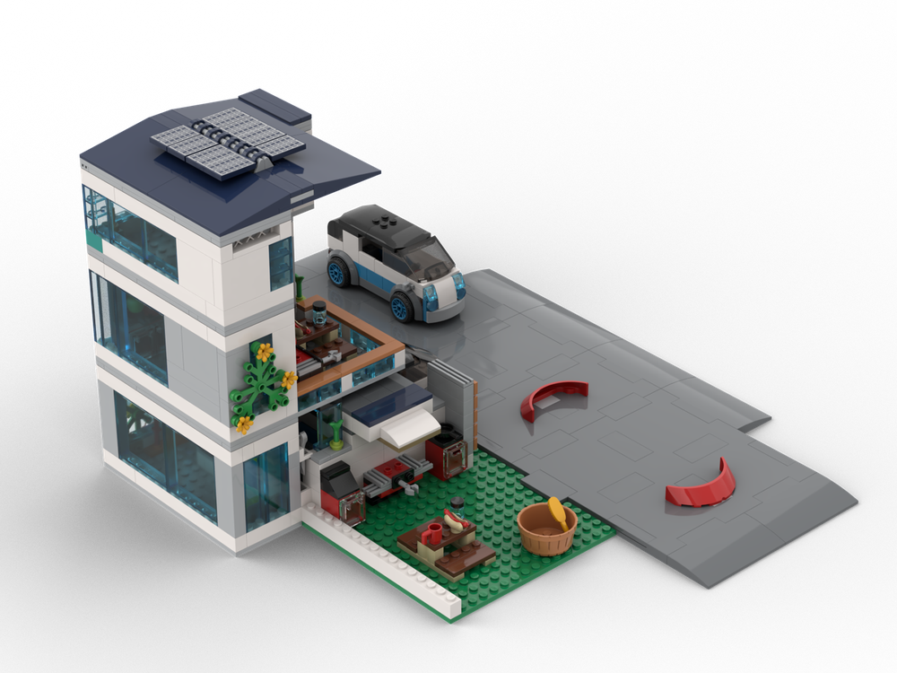 LEGO MOC LEGO MOC Family House (alt of 2 x 60291) by smertullus ...