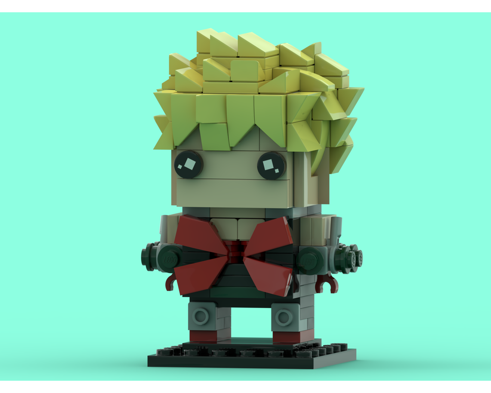 LEGO MOC Katsuki Bakugo BrickHeadz- My Hero Academia / Boku No Hero ...