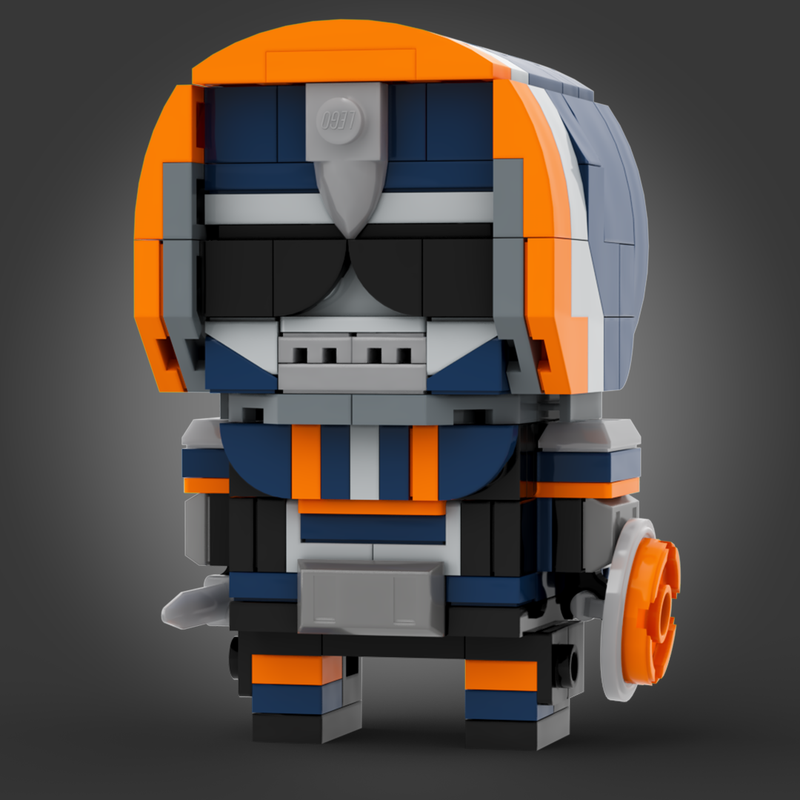 LEGO MOC Taskmaster BrickHeadz by Stormythos | Rebrickable - Build with ...