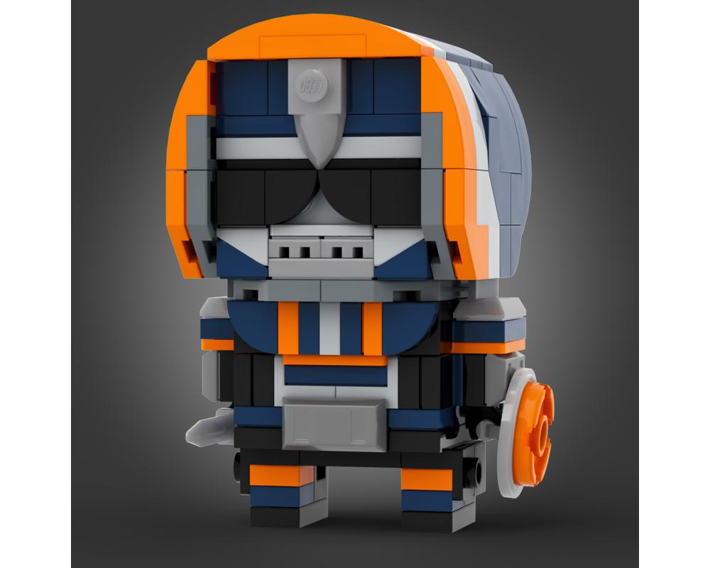 LEGO MOC Taskmaster BrickHeadz by Stormythos | Rebrickable - Build with ...