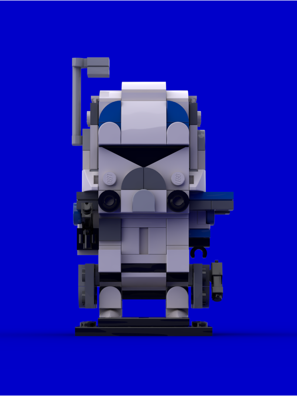 LEGO MOC Capitaine Rex in BrickHeadz style by Geminy227 | Rebrickable ...