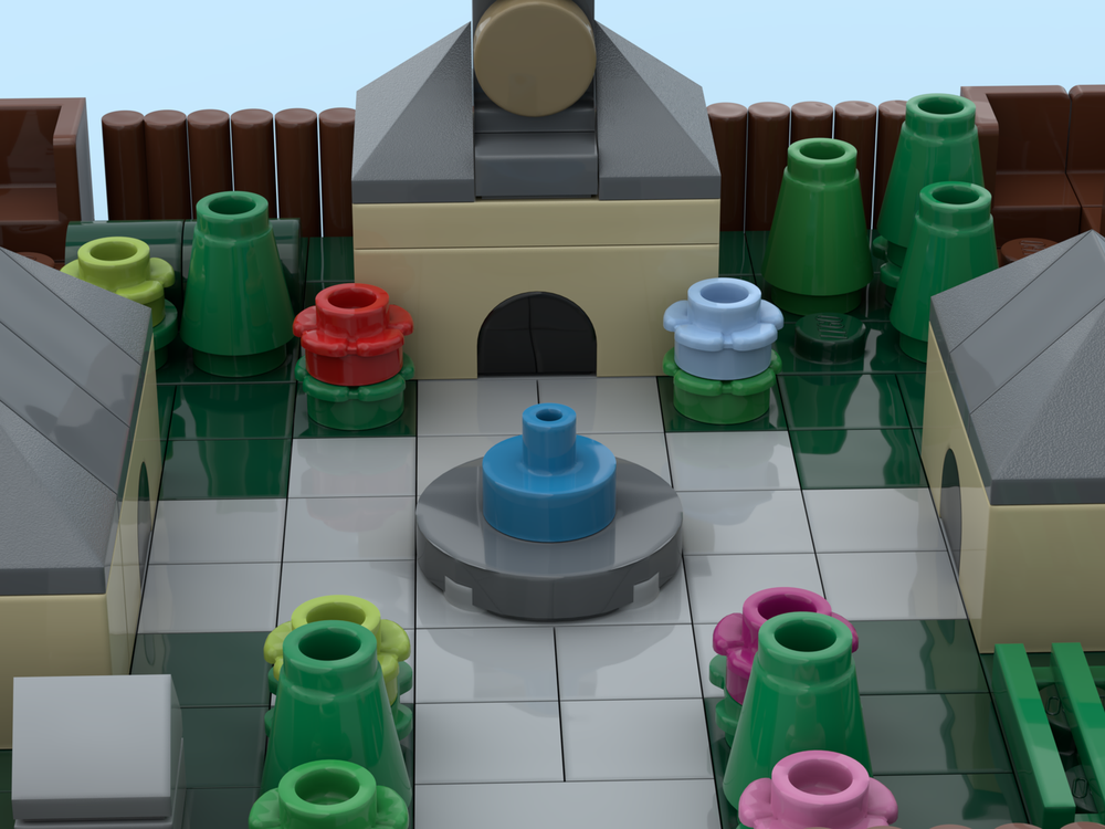 LEGO MOC Fortified Town Micro by croaker111 | Rebrickable - Build with LEGO