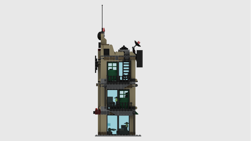 LEGO MOC Small Daily Bugle by arturomoncadatorres | Rebrickable - Build ...
