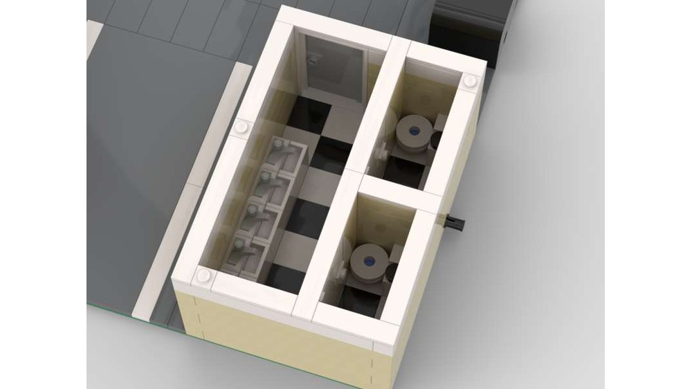 LEGO MOC Gas Station Modular by Legodudelol9a | Rebrickable - Build ...