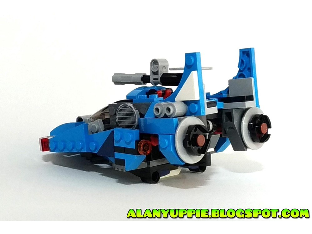 LEGO MOC Transformer Speedboat from LEGO Creator 31114: Superbike by ...