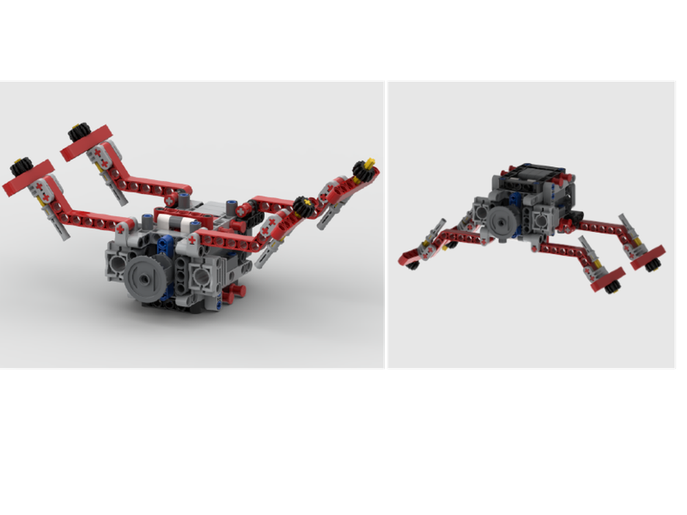LEGO MOC-83257 quadcopter 2 в 1 by ONISIM | Rebrickable - Build with LEGO