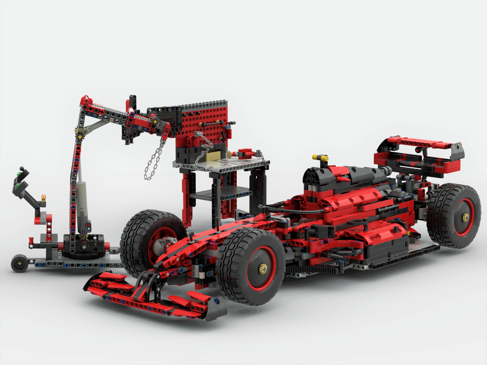LEGO MOC Formule 1 " The Big F " by kevinbrickfr | Rebrickable - Build ...