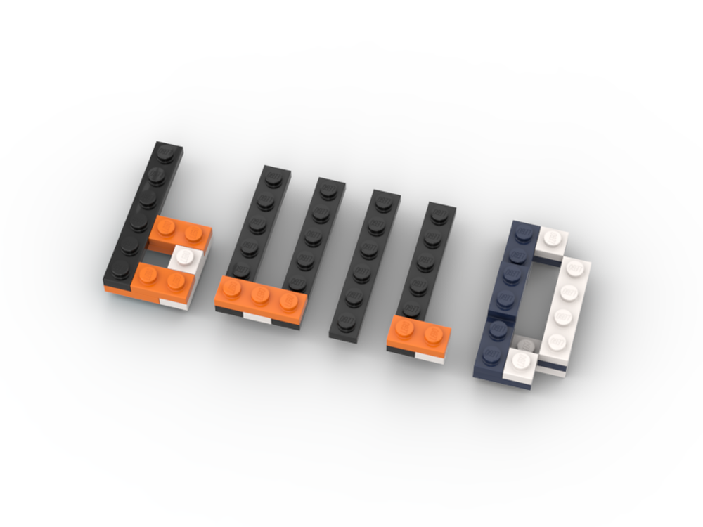 LEGO MOC 31089 Word 'Build' by Legoford | Rebrickable - Build with LEGO