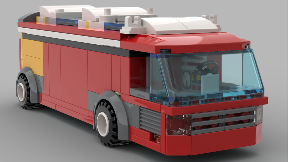 LEGO MOC Skybus - Alternate build 2 Lego 60214 by n2brick | Rebrickable ...