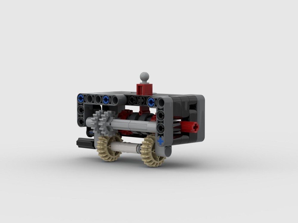 LEGO MOC Simple Multidirectional Gearbox by Gavabino | Rebrickable ...