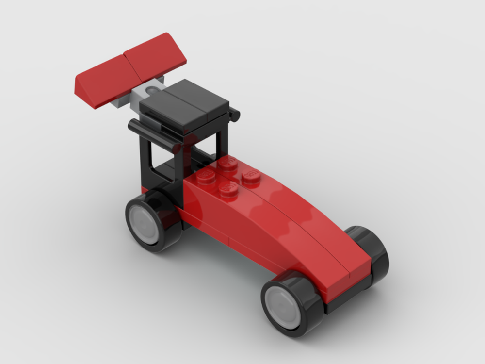 LEGO MOC 11001 - Dragster by Brickhero2021 | Rebrickable - Build with LEGO
