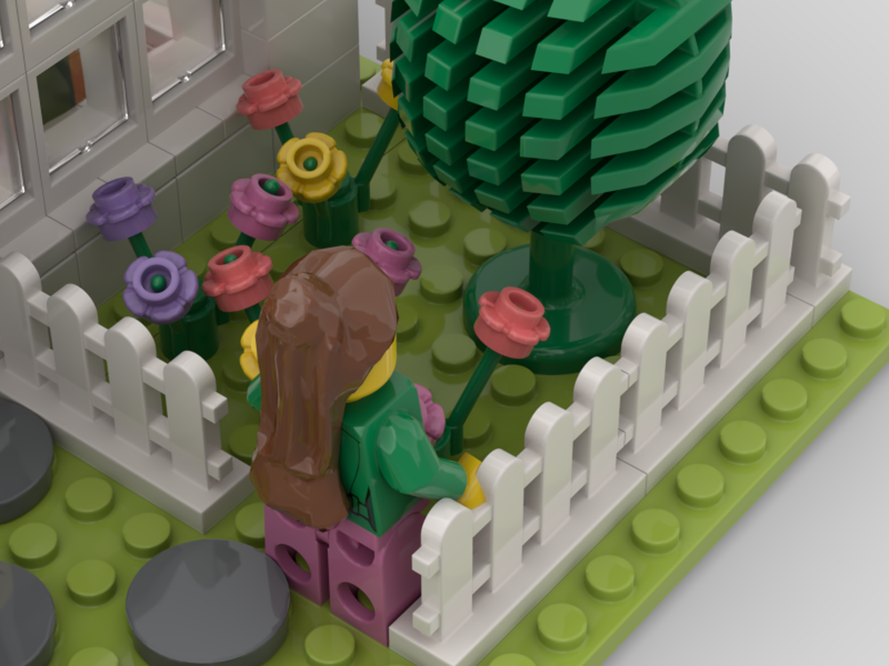 LEGO MOC small House by moc.tigger | Rebrickable - Build with LEGO