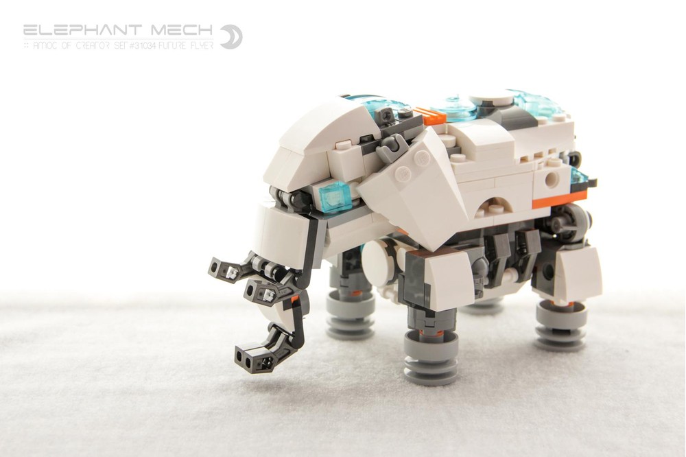 LEGO MOC Elephant Mech by dvdliu | Rebrickable - Build with LEGO