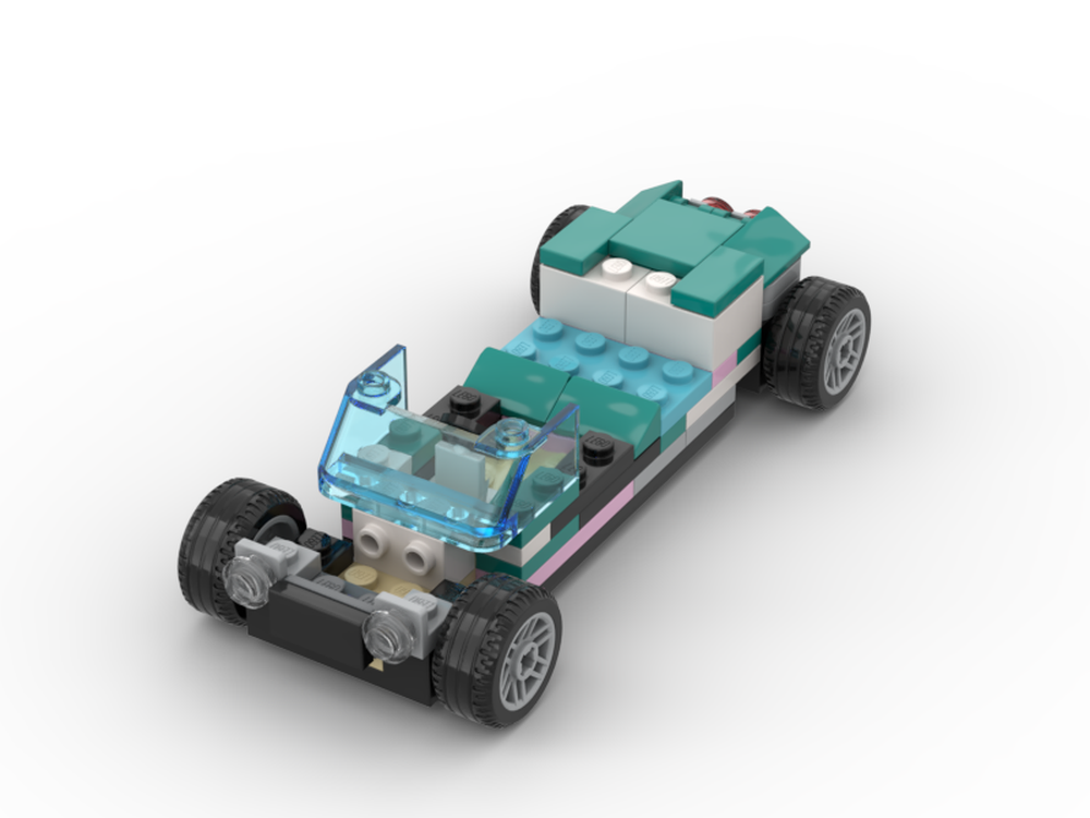 Lego Moc 40448 Weird Car By Legoford Rebrickable Build With Lego