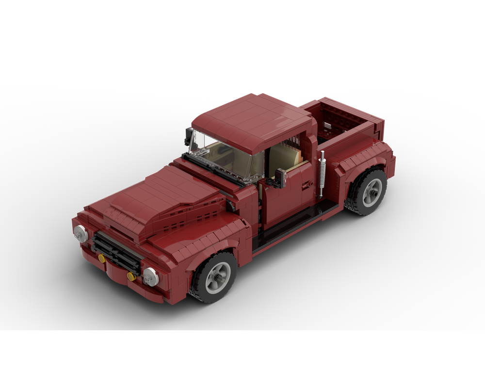 LEGO MOC Ford Pickup Truck by TheBrickArtist | Rebrickable - Build with ...