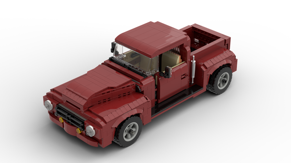 LEGO MOC Ford Pickup Truck by TheBrickArtist | Rebrickable - Build with ...