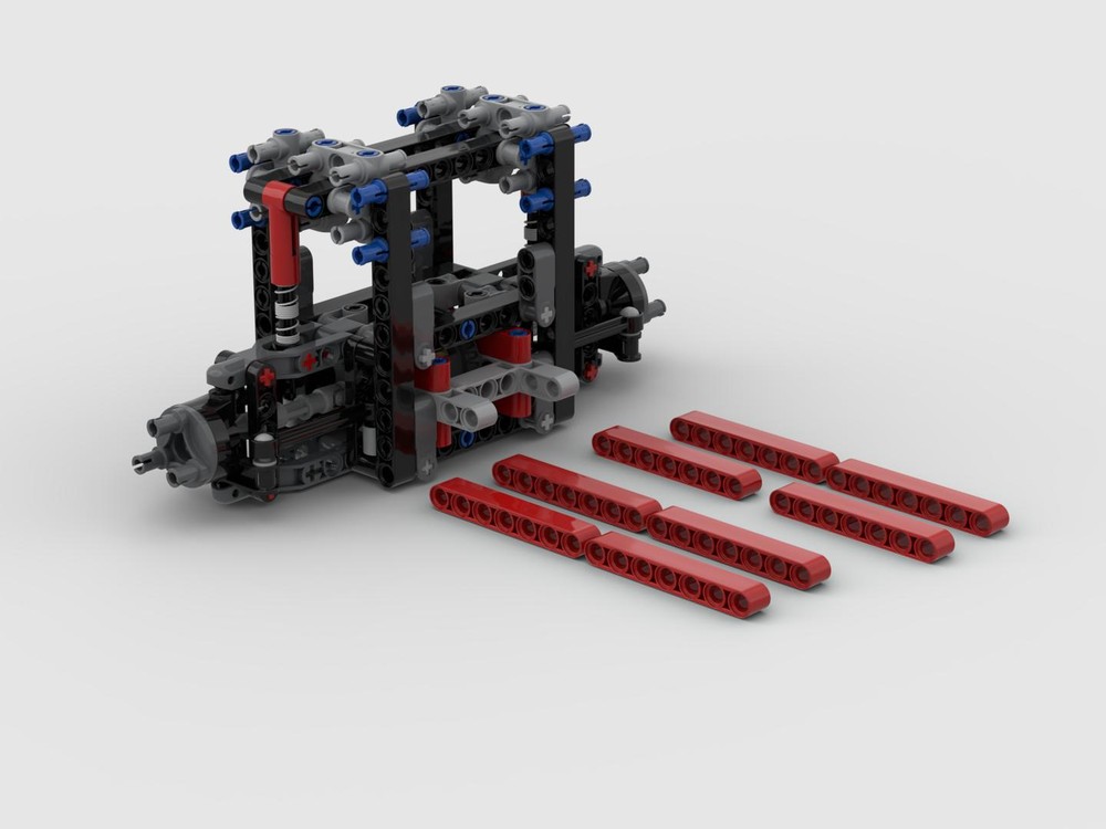 LEGO MOC Rear Suspension by Gavabino | Rebrickable - Build with LEGO
