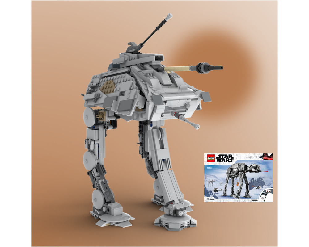 LEGO MOC 75288 - AT-AP Walker by the_bricked_cave | Rebrickable - Build ...