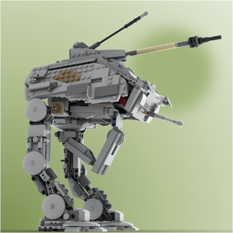 LEGO MOC 75288 - AT-AP Walker by the_bricked_cave | Rebrickable - Build ...