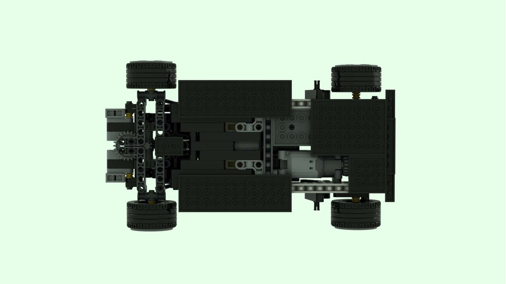 LEGO MOC RC car frame in 1/15 1/15.5 1/16 1/17(Ferrari LaFerrari) by ...