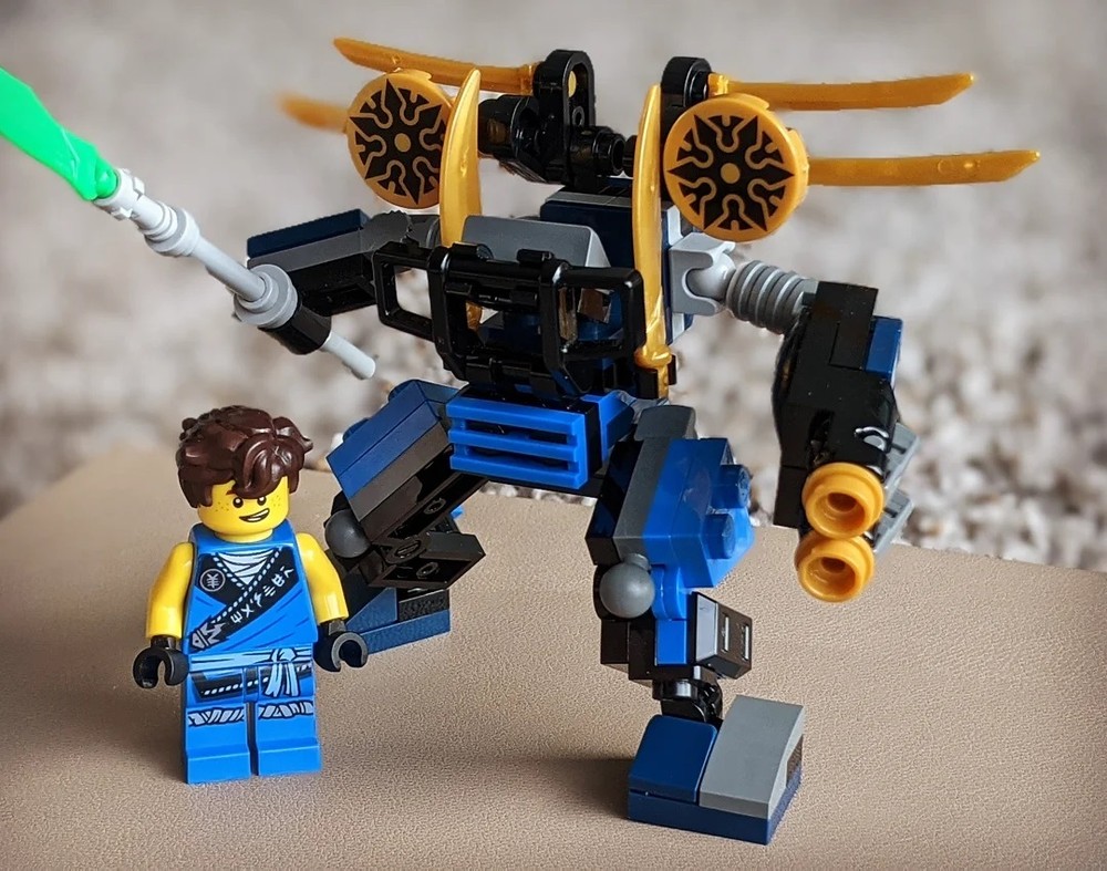 LEGO MOC Jay's ELECTRO MECH | LEGO® Ninjago® Microfighters by Brick ...