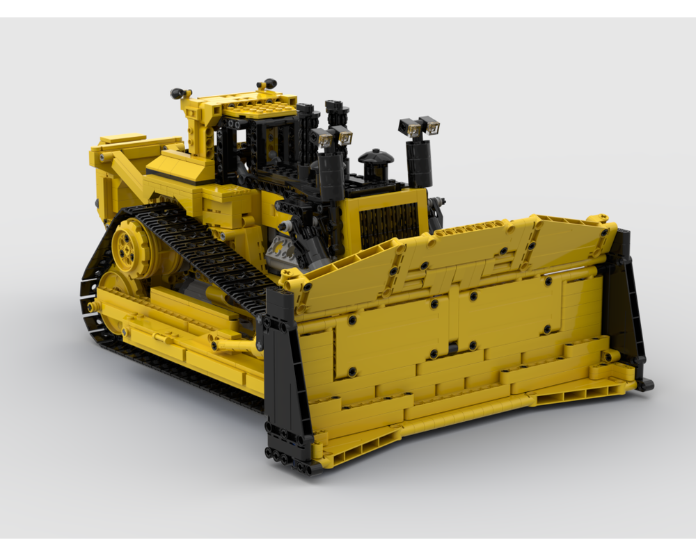 LEGO MOC Caterpillar D11R Full RC by Mani91 | Rebrickable - Build with LEGO