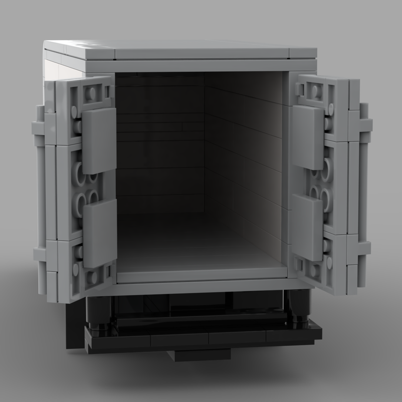 LEGO MOC Ford Econoline Box Truck by BlockMOCs | Rebrickable - Build ...