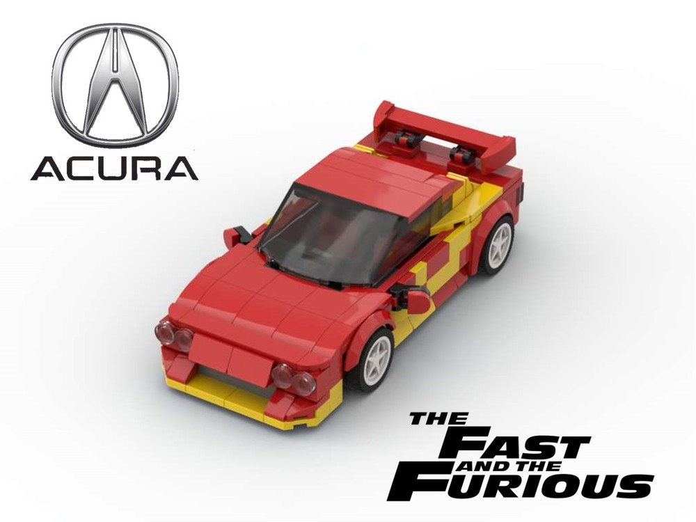 LEGO MOC Edwin's 1996 Acura Integra from The Fast and The Furious - 8 ...
