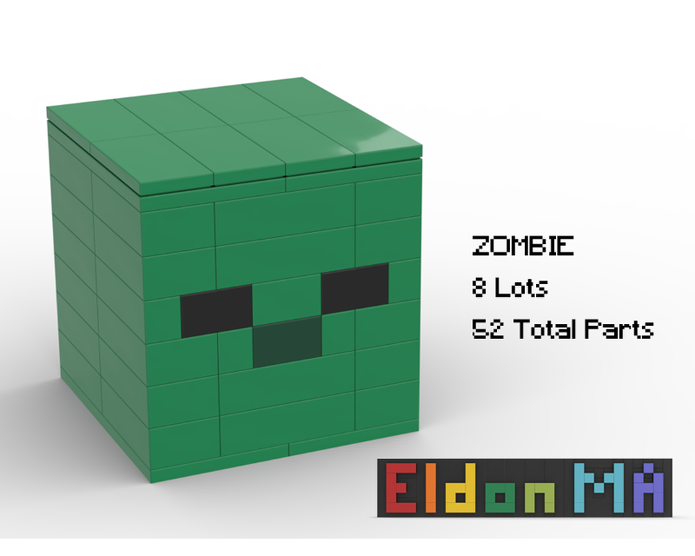 LEGO MOC Zombie by Max Subtle Creations | Rebrickable - Build with LEGO