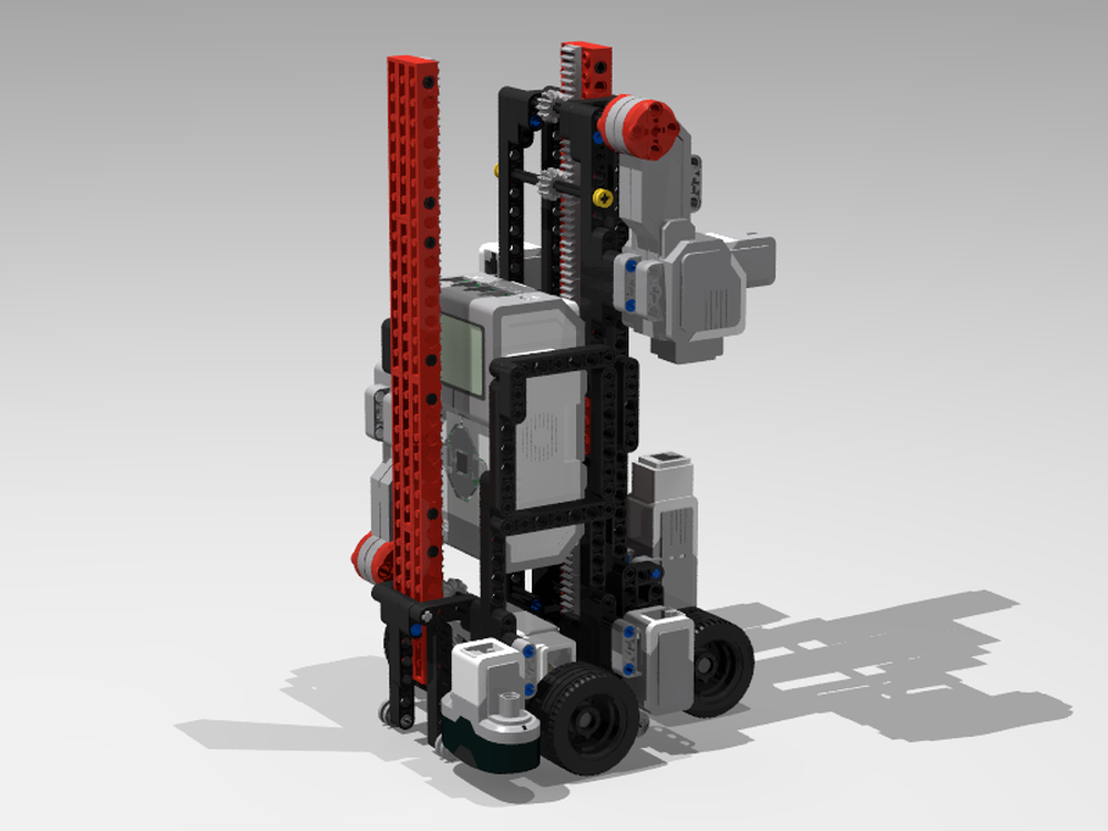 Lego Moc Stairs Climber By Benoit72 Rebrickable Build With Lego