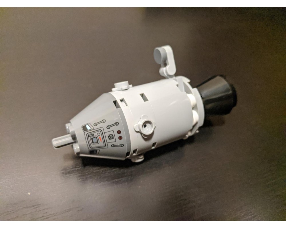 LEGO MOC Apollo 11 Command Module Mod by The Brick Master | Rebrickable ...