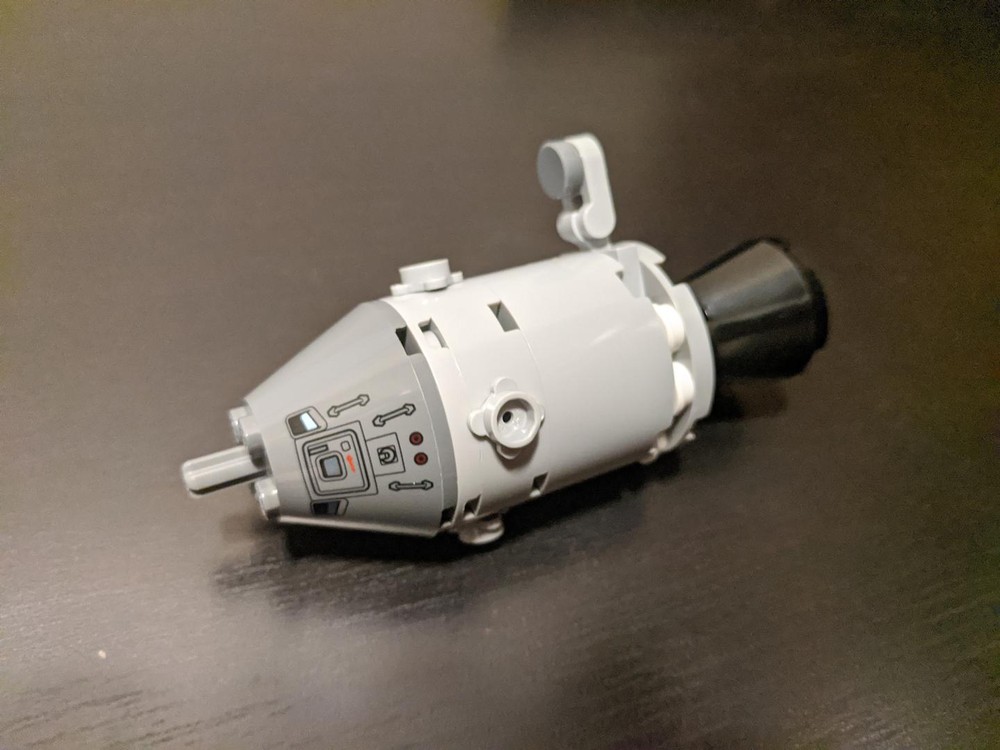 LEGO MOC Apollo 11 Command Module Mod by The Brick Master | Rebrickable ...