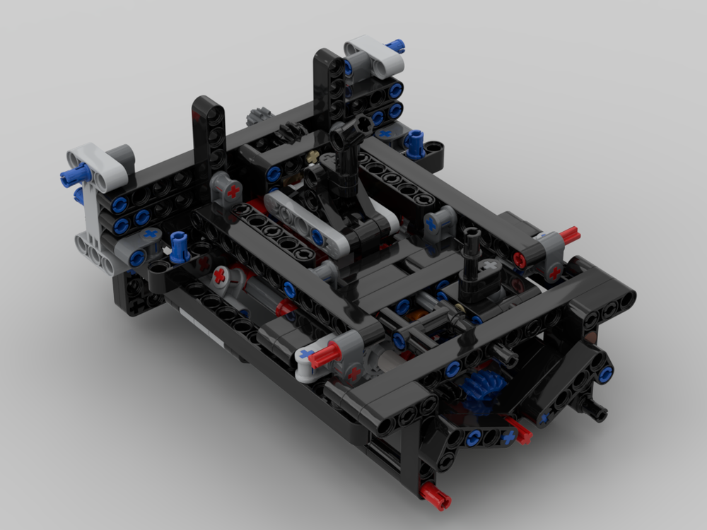 LEGO MOC 5speed+R Gearbox with Transfer Case 4wd by tonych ...