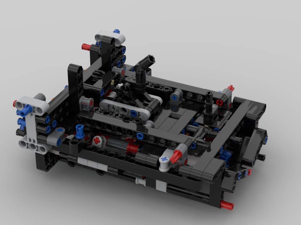LEGO MOC 5speed+R Gearbox with Transfer Case 4wd by tonych ...