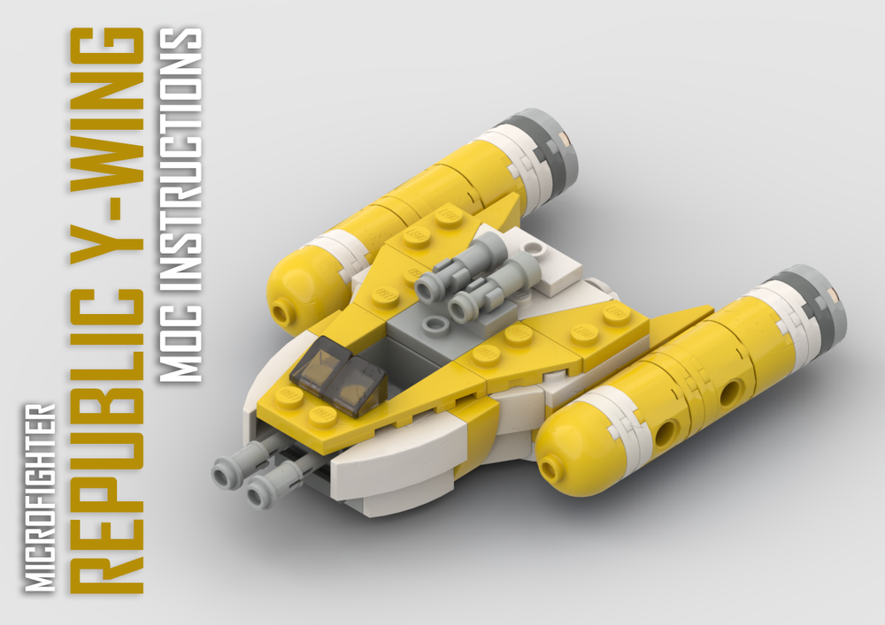 LEGO MOC Microfighter Republic Y-Wing by Quarries Workshop ...